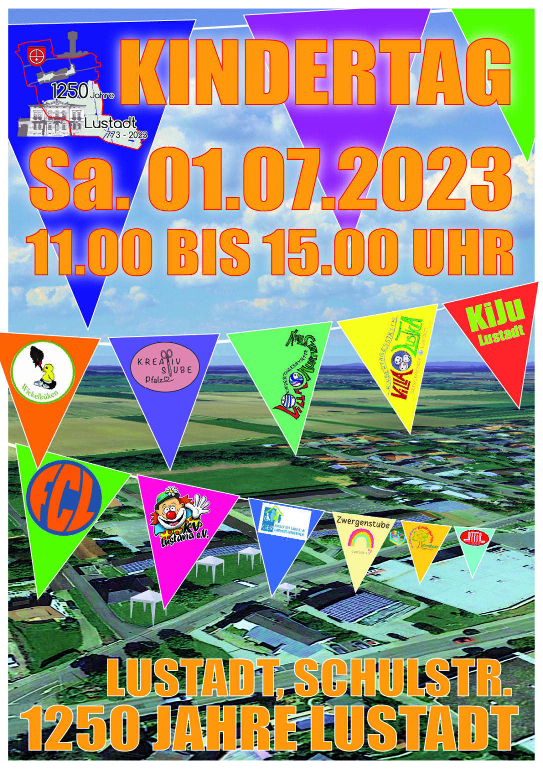 Jubiläumsnachrichten - Kindertag am 01. Juli - Lustadt